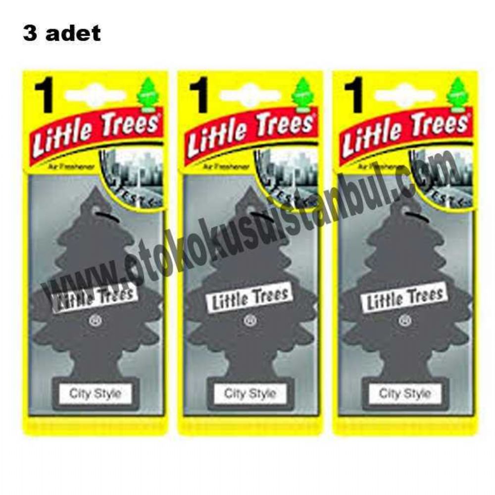 3 Adet Little Trees City Style - otokokusuistanbul.com