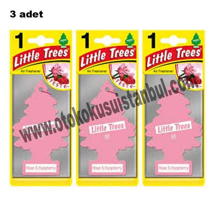 3 Adet Little Trees Rose&Raspberry(Gül&Ahududu) - otokokusuistanbul.com